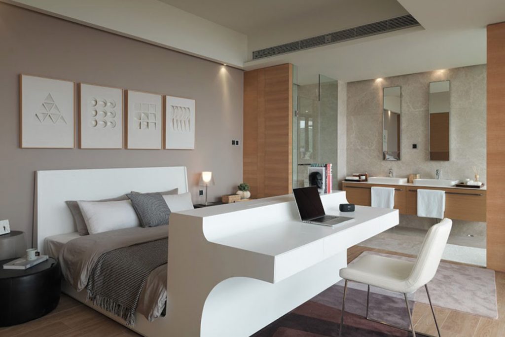 Stylish Modern Apartment in Southern China with Mountain and Sea Views ...