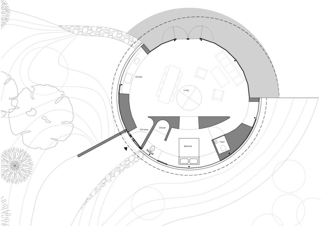 Modern Circular Villa in the Forest | iDesignArch | Interior Design ...