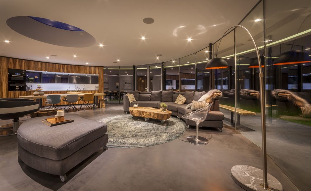 Modern Circular Villa in the Forest | iDesignArch | Interior Design ...