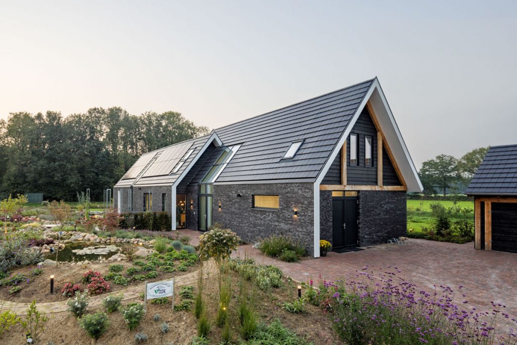 Minimalist Modern Country Villa in a Rural Setting