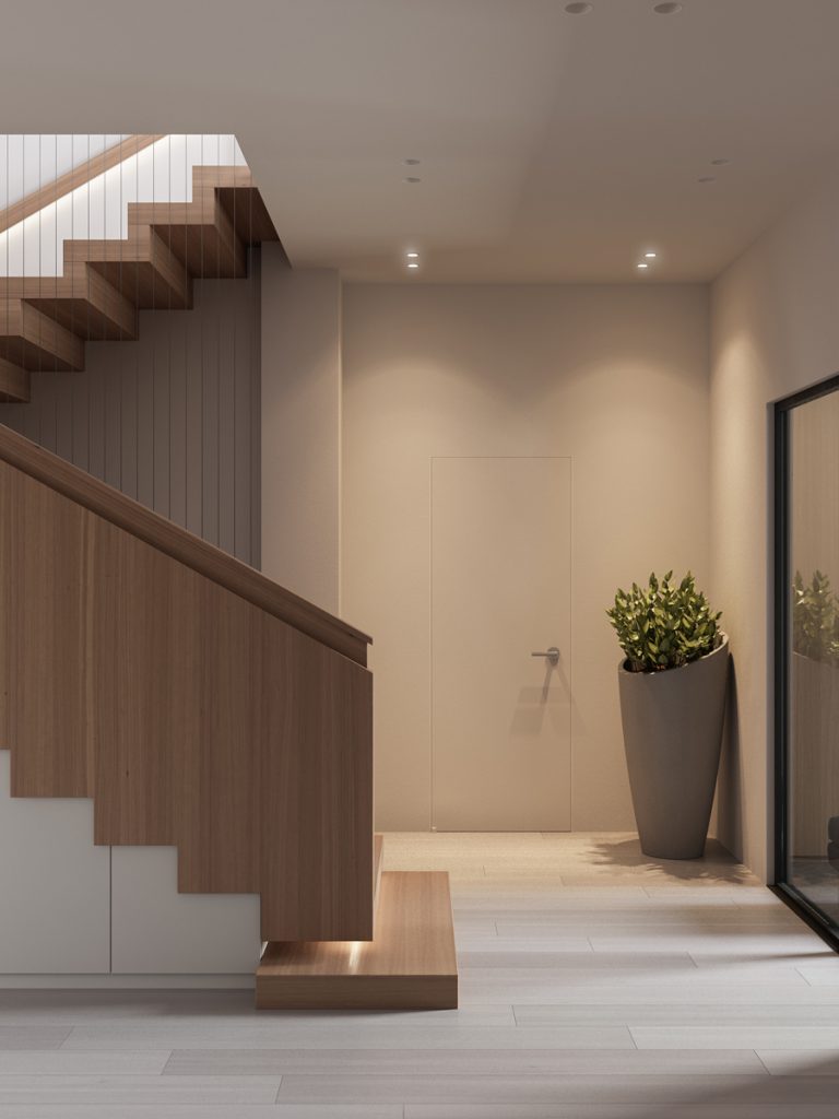 Modern Renovated House in Belarus with Natural Wood Finishing Materials ...