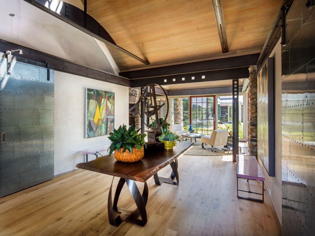 Industrial Chic: Historic Estate Transformed into a Modern Home