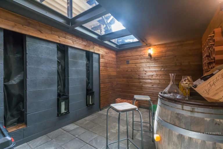 Former Stable Near Paris Converted into a Modern Residential Loft ...