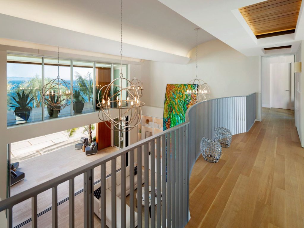 Post-Modern Contemporary Oceanfront Mansion in Santa Barbara