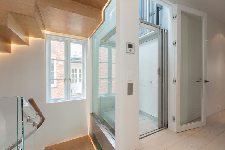 Impeccable Modern Townhouse in Georgetown with Glass Elevator