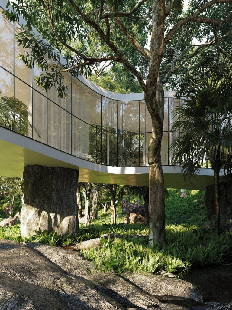 Modernist Jungle Escape Glass House in a São Paulo Forest | iDesignArch ...