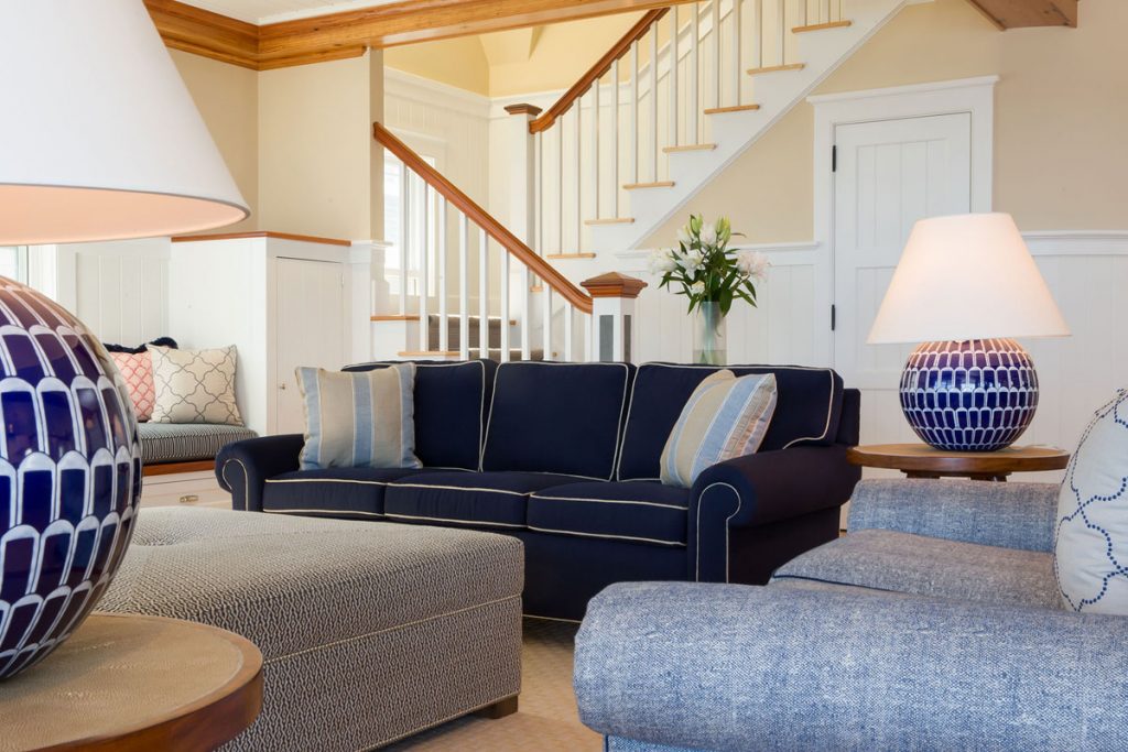 Nantucket Waterfront Home Simplistic Elegant Contemporary Decor ...