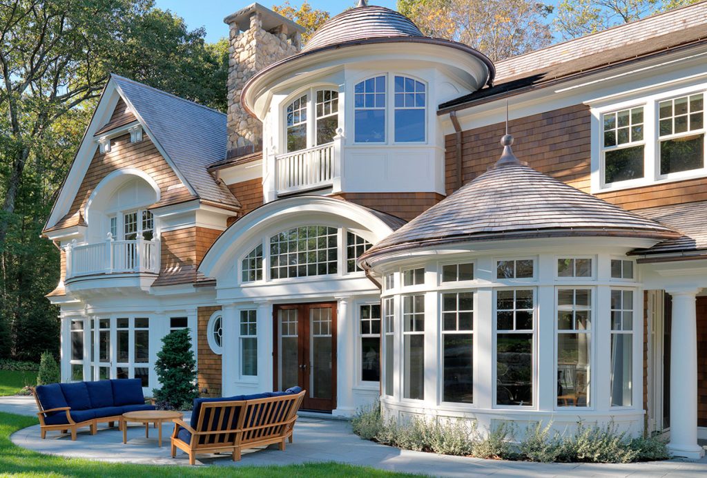 Classic Shingle-Style Mansion with Traditional New England Influence