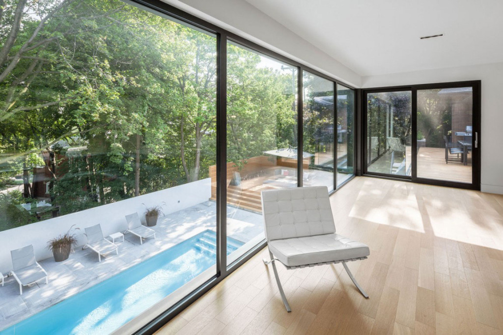 Impressive Home Expansion Offers Huge Living Room Window And Modern ...