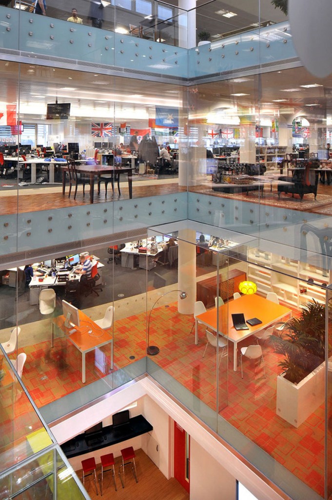 Inspiring British Office Interior Design At Rackspace | iDesignArch ...