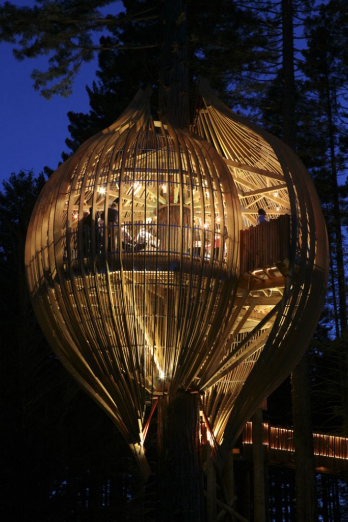 Redwoods Yellow Treehouse | iDesignArch | Interior Design, Architecture ...