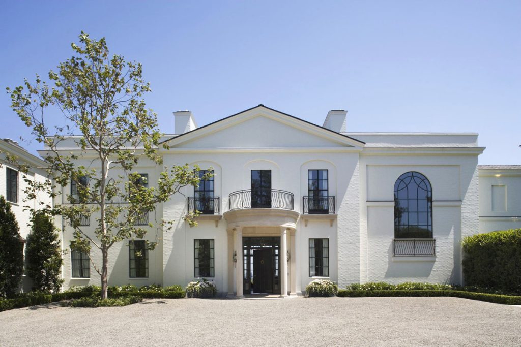 Contemporary Mansion Inspired by Regency Architecture