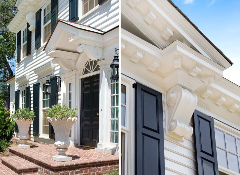Crown Moulding Dominates This Updated Neoclassical American Federal ...