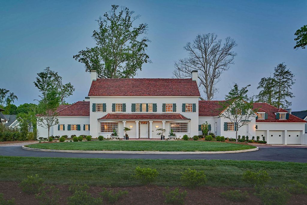 Restored Colonial Revival Estate Blends Historical Elegance and Modern ...