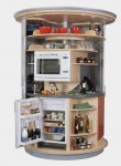 Revolving Circle Compact Kitchen