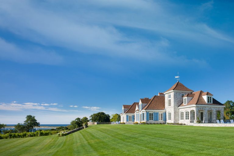 Restored French Normandy Style Rhode Island Seaside Estate
