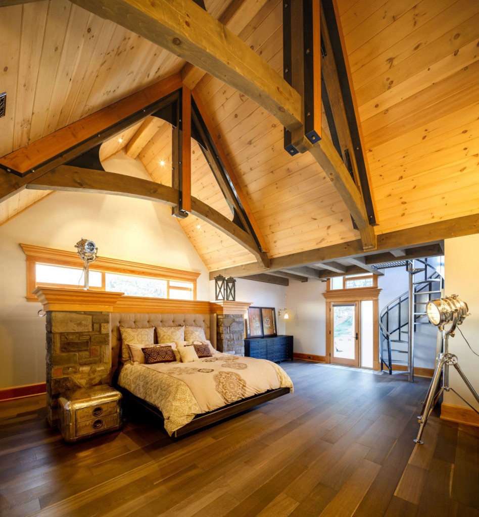 Rustic Contemporary Mountain Style Home With Innovative Design ...