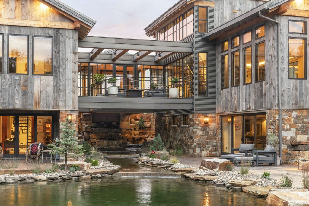 Rustic Modern Ranch Inspired by Western Resort-Style Lodges