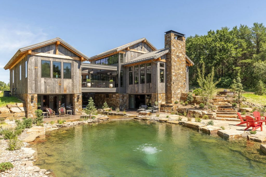 Rustic Modern Ranch Inspired by Western Resort-Style Lodges