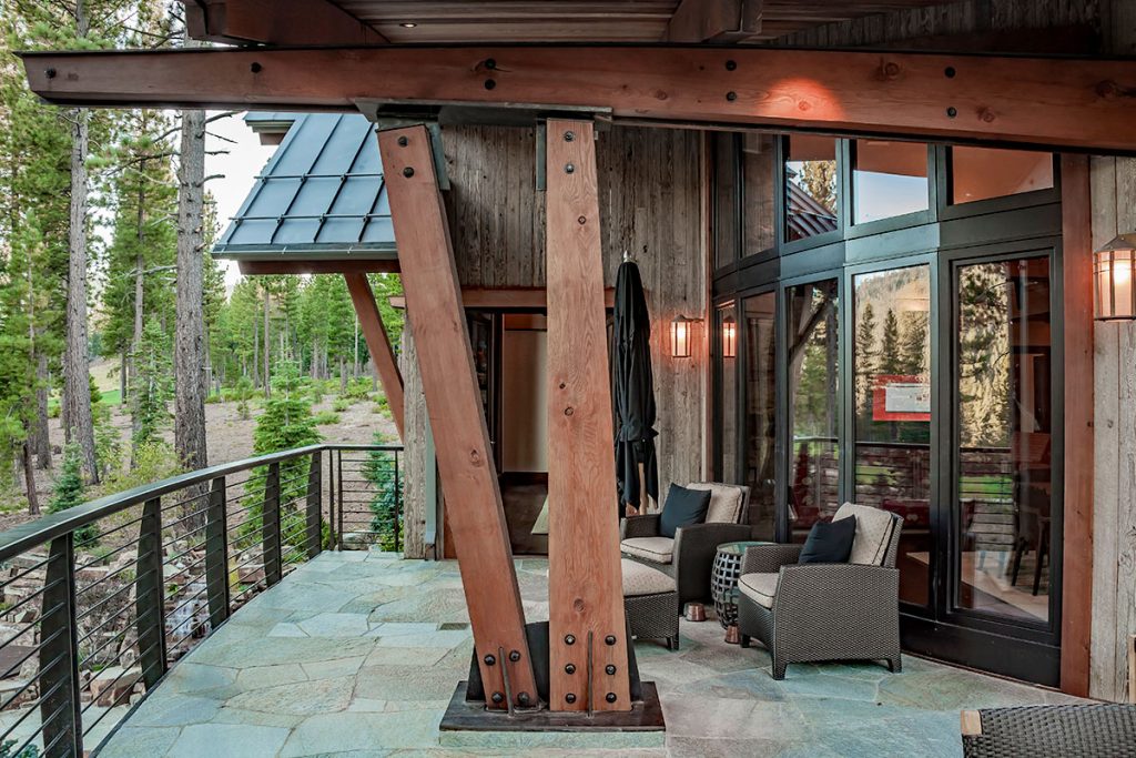 Lake Tahoe Rustic Transitional Style Mountain Home