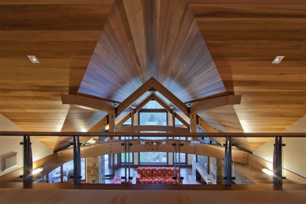 Lake Tahoe Rustic Transitional Style Mountain Home