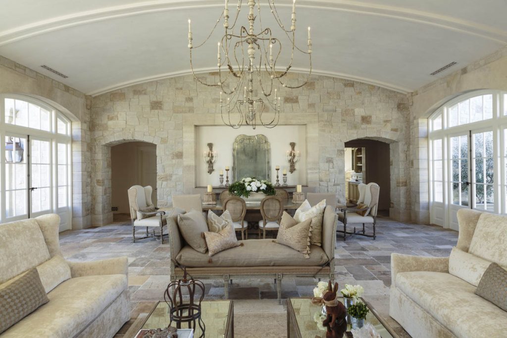 Timeless Provençal Style Stone Villa in Orange County