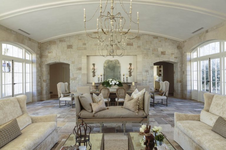 Timeless Provençal Style Stone Villa in Orange County