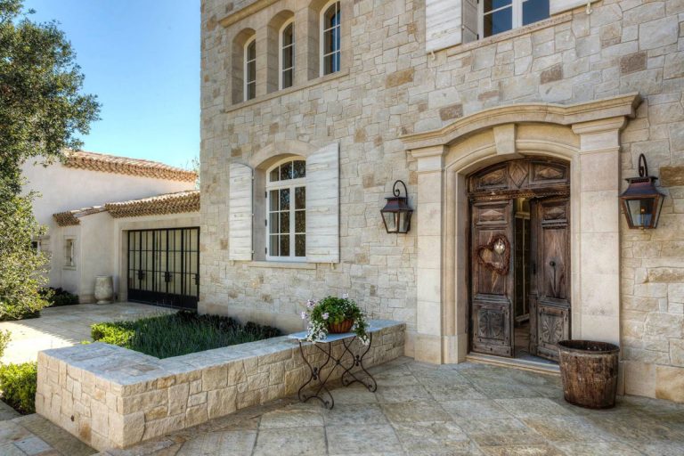 Timeless Provençal Style Stone Villa in Orange County