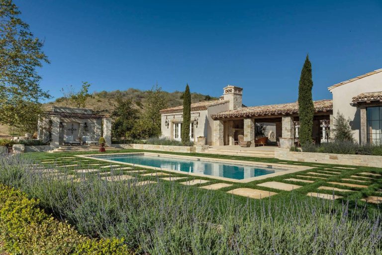 Timeless Provençal Style Stone Villa in Orange County