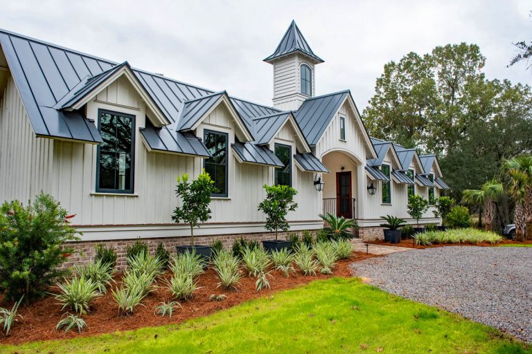 Classic Contemporary Country Farmhouse with Unique Design