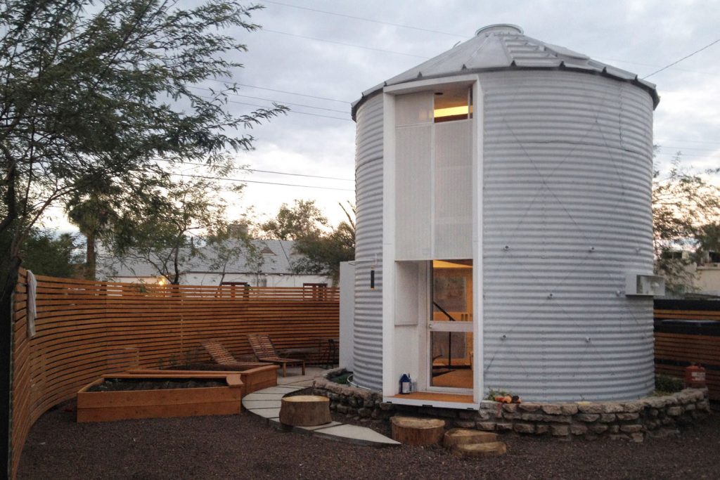 Grain Silo Converted Into A Cozy 340 Square Foot Small House ...