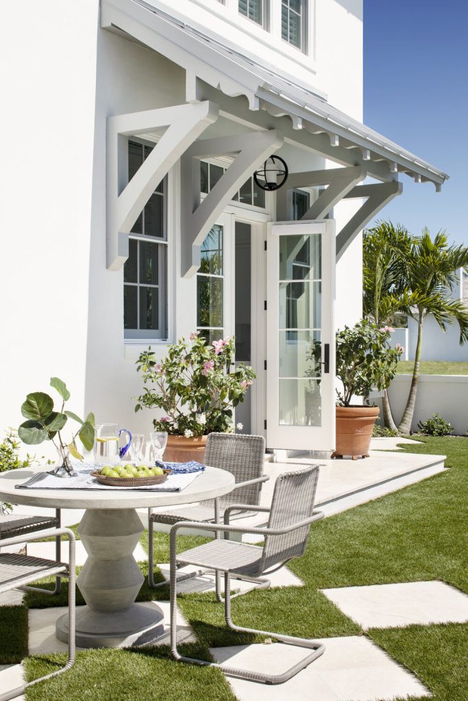 Anglo-Caribbean Style Coastal Modern Beach House in Florida