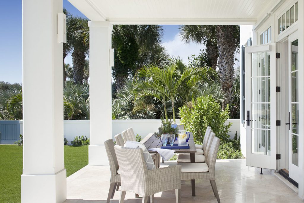 Anglo-Caribbean Style Coastal Modern Beach House in Florida