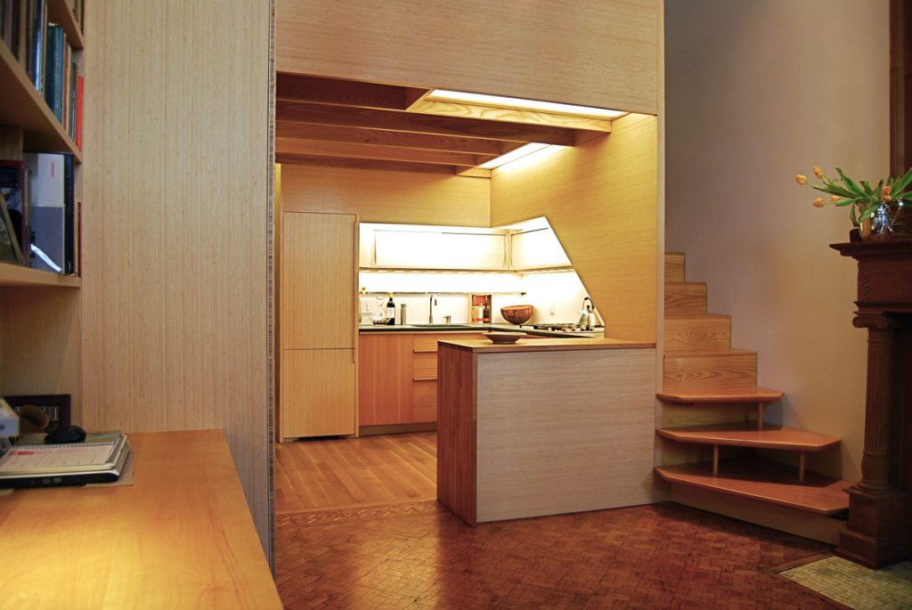 Efficient Design of a Tiny Apartment Loft in NYC