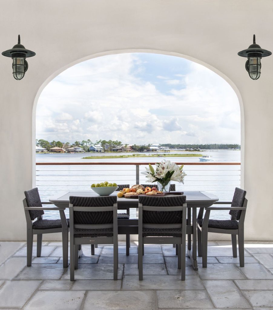 Gulf Coast Waterfront Home Inspired by Bermuda Architecture