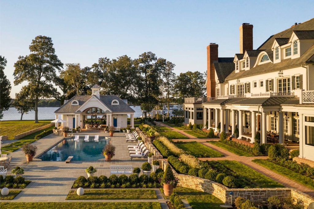 Neo-Colonial Style Waterfront Estate on the Eastern Shore