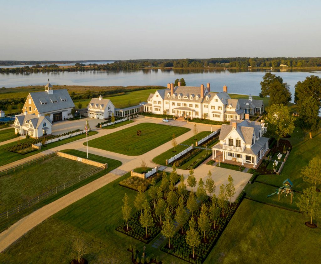 Neo-Colonial Style Waterfront Estate on the Eastern Shore