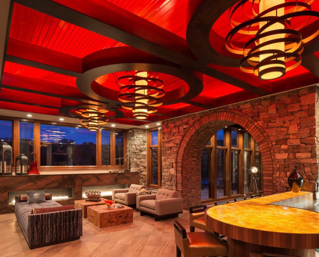 Country Lodge Style Luxury Home in Minnesota | iDesignArch | Interior ...