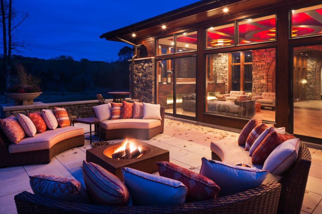 Country Lodge Style Luxury Home in Minnesota | iDesignArch | Interior ...