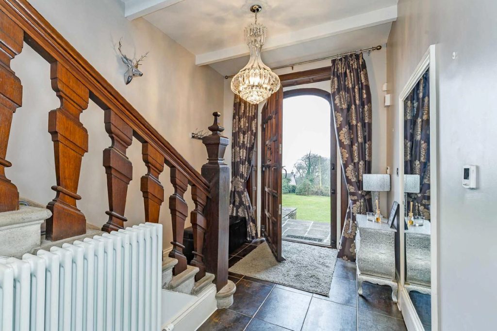 Castle-Like Folly Converted into a Unique Country Home