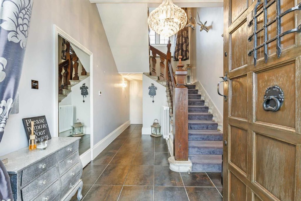 Castle-Like Folly Converted into a Unique Country Home