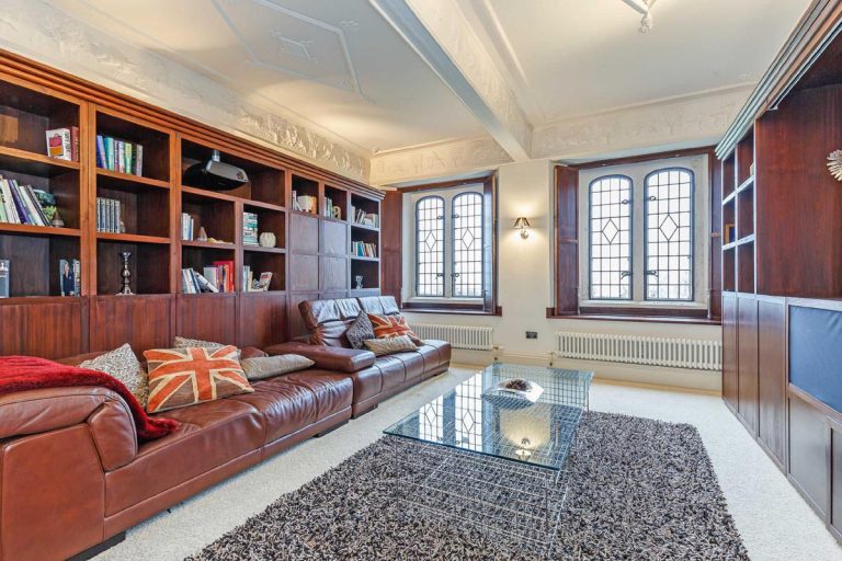 Castle-Like Folly Converted into a Unique Country Home