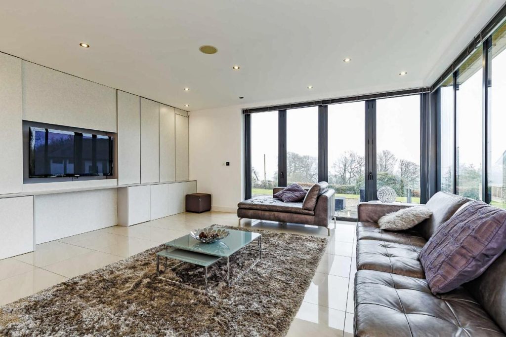 Castle-Like Folly Converted into a Unique Country Home