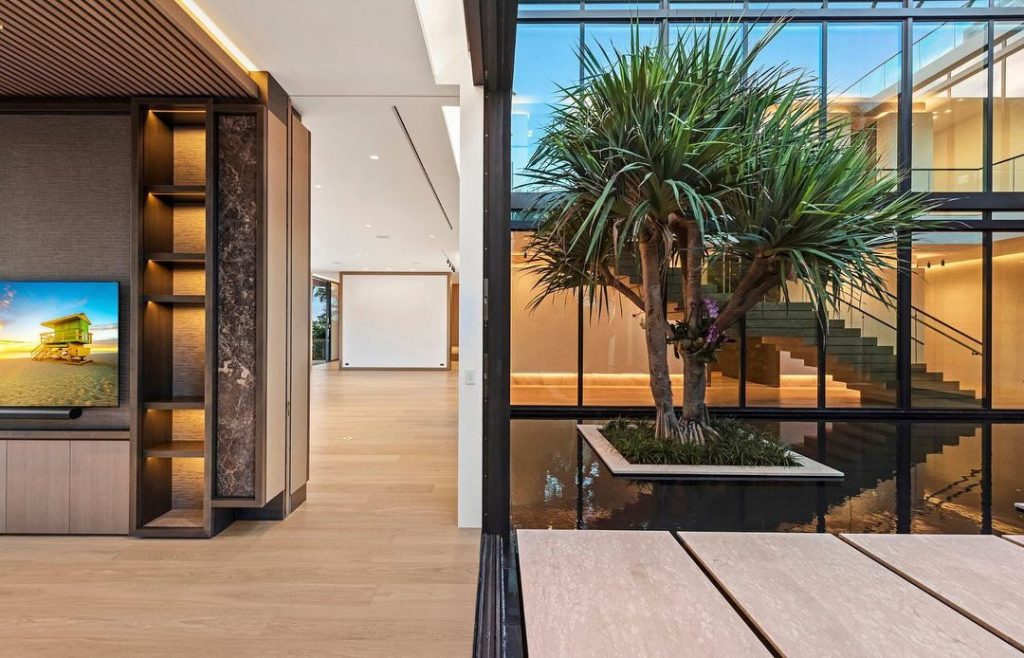 David and Victoria Beckham’s Miami Beach Waterfront Mansion