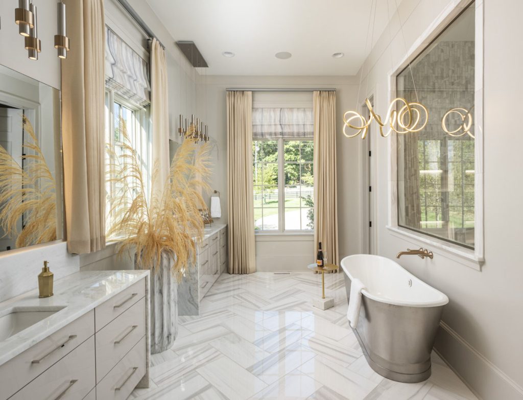 Transitional Style Tudor Dream Home with Curb Appeal