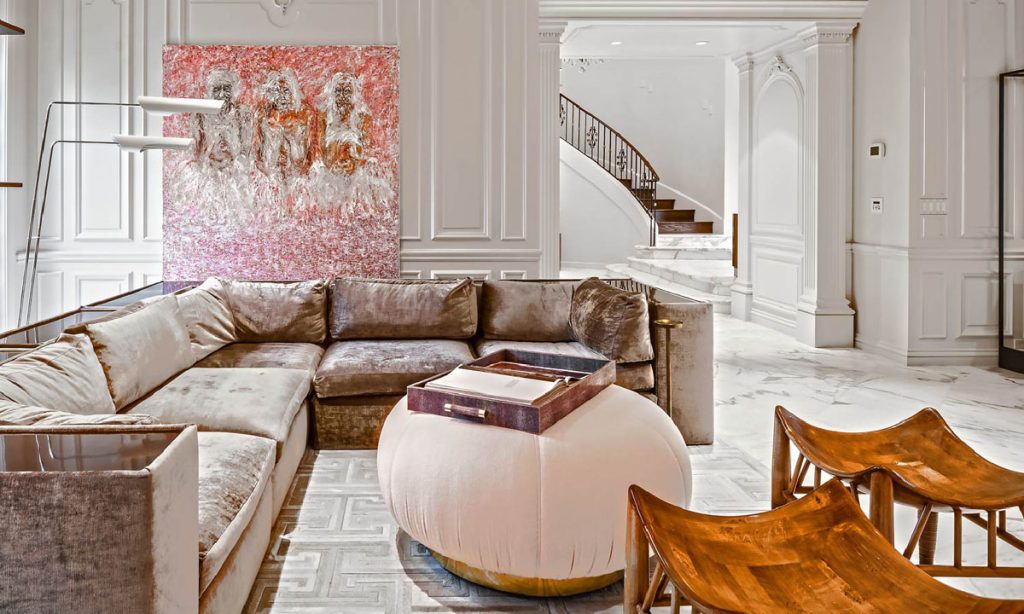 Classical European-Style Home with Contemporary Elegance