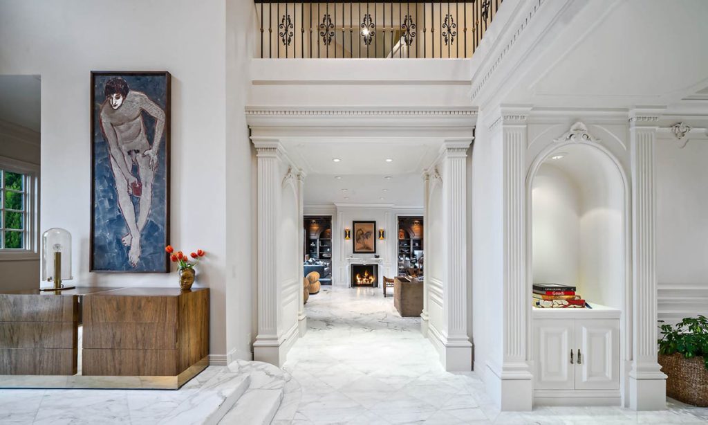 Classical European-Style Home with Contemporary Elegance