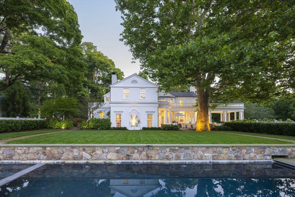 Elegant Antique Colonial Estate on a Picturesque Corner Lot