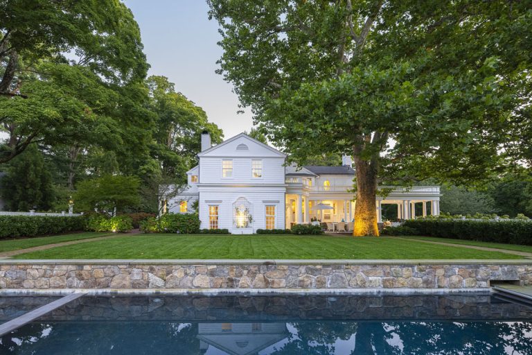 Elegant Antique Colonial Estate on a Picturesque Corner Lot