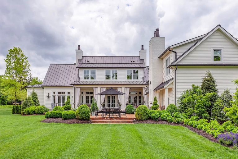 Colonial Inspired Home with Contemporary Southern Charm